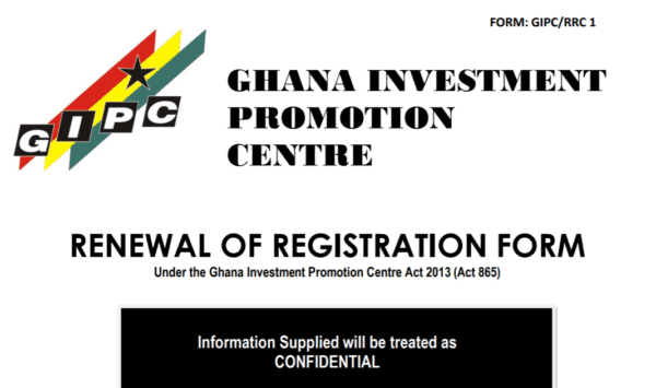 HOW TO RENEW GIPC INVESTOR REGISTRATION