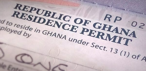 HOW TO OBTAIN A WORK AND RESIDENCE PERMIT IN GHANA
